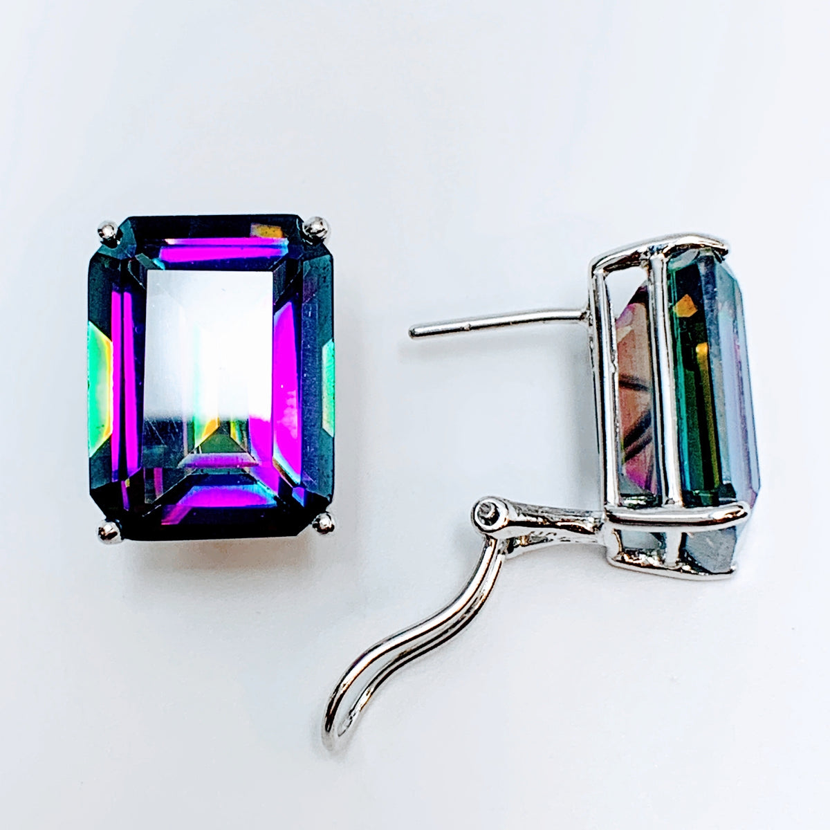 CARIBBEAN TOPAZ EARRINGS – Exotic Gems